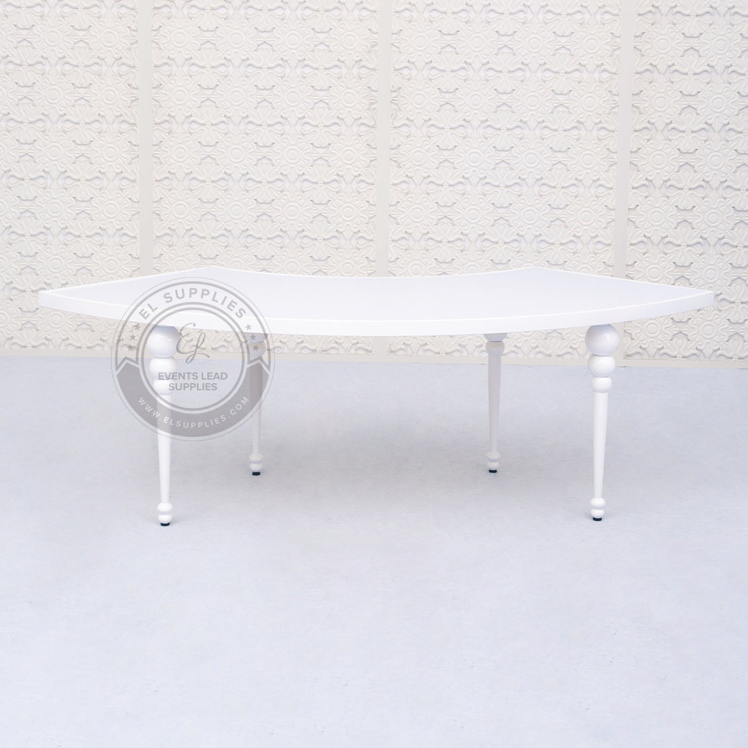 Vega Half Circle Dining Table | Half Round Table